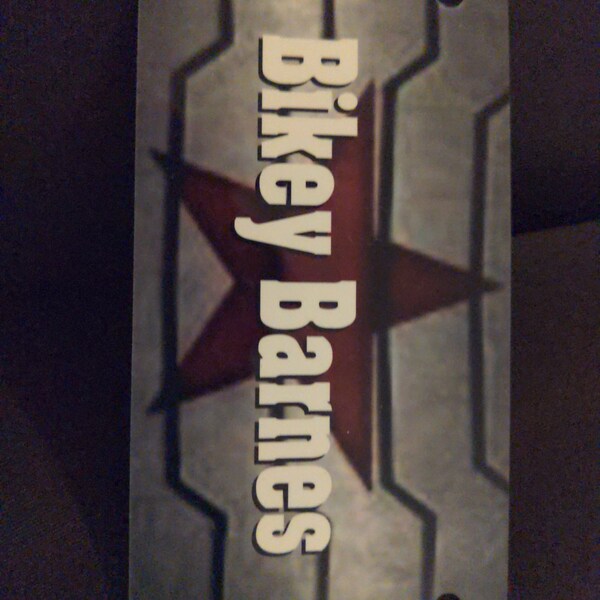 Personalize This Aluminum Bicycle Tag, License Plate Printed With Your ...