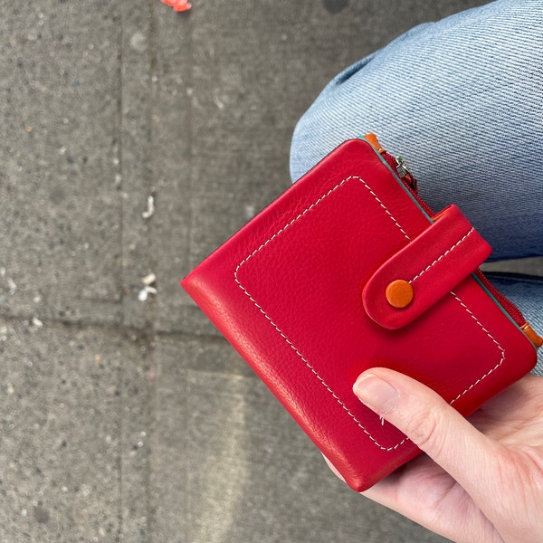 Designer Mimi Purse - Ladies Wallet - Red - Womens Wallets - Genuine ...