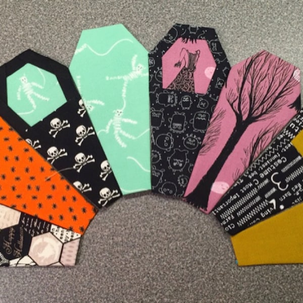 A Ring of Coffins - English Paper Piecing / EPP Template PDF With Bonus ...