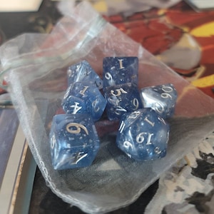 Storm Daddy Dice Sets Dnd 7 Piece, 11 Piece, 6D6 and 5D10. D&D Dice Set ...