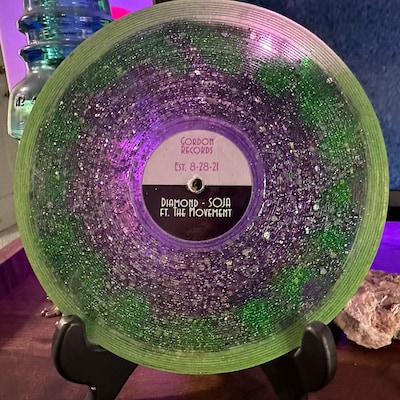 7 Vinyl Record Flat Silicone Mold - Etsy