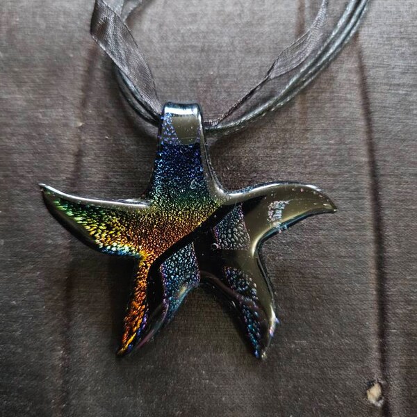 Dual Swirl Heart Pendant Necklace | Glass Heart Pendant | Swirl Heart ...