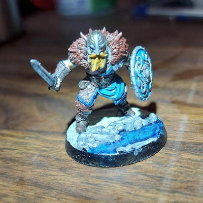 Griffon With Paladin Fighter Knight Rider 28mm and 32mm Scale Griffon ...