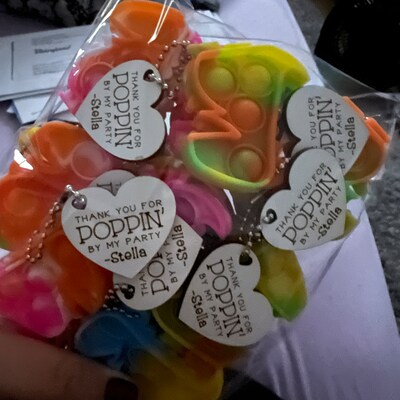 Set of Mixed Pop Its Birthday Party Favor for Kids Non Candy Classroom ...