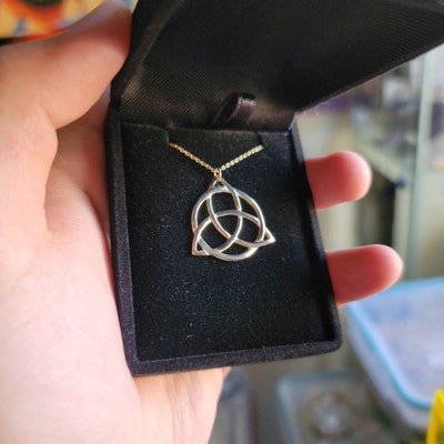 18k Solid Gold Nikola Tesla Pendant, Fibonacci Necklace, 369 Nikola ...