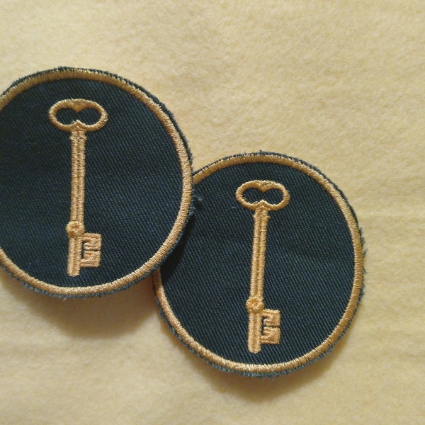 SCA Office Embroidered Patches-3" Tall Circular Patches - Etsy