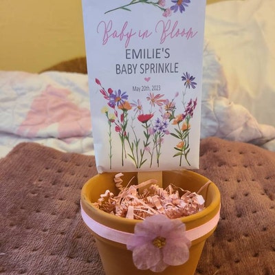 Graduation Favor Wildflower Seed Packets With Graduation Hat - Etsy