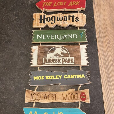 Custom Storybook Sign Set FREE SHIPPING - Etsy
