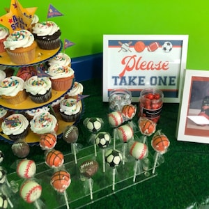 1dz. Sports Theme Cake Pops. Basketball Cake Pops. Soccer Cake Pops ...