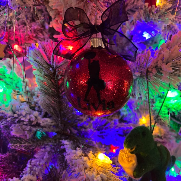 Cheer Ornament - Pom Ornament - Cheerleader Ornament - Cheer Coach ...