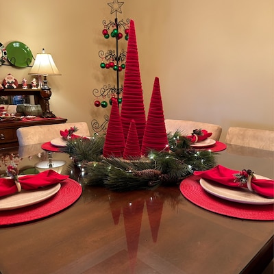 Velvet Cones Create Your Own Set of 4 You Choose the Colors, Home Decor ...