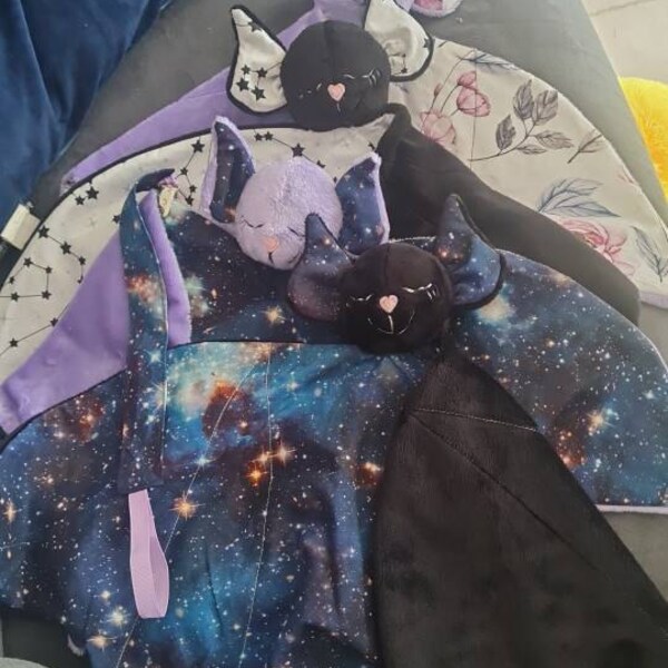 Baby Bat Security Blanket, Bat Comforter, Animal Blanket, Plush for ...