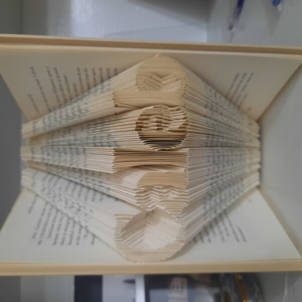 Custom Name - Book Folding Pattern - Various Folds - Easier Than It ...