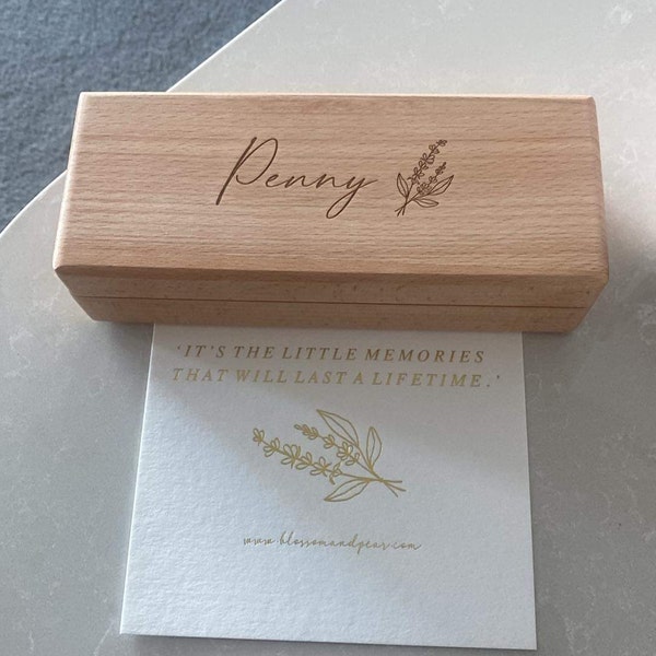 Custom Wooden Jewellery Box - Custom Etched Box - Etsy
