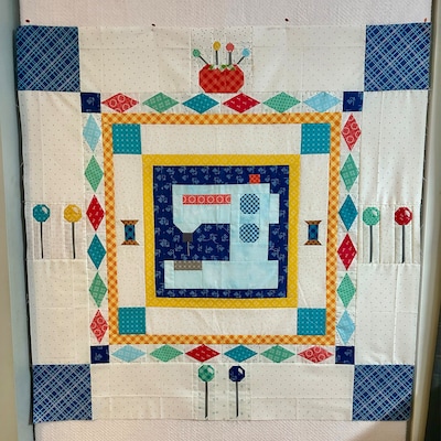 Retro Vintage Record Player Quilt Block PDF Pattern Includes - Etsy