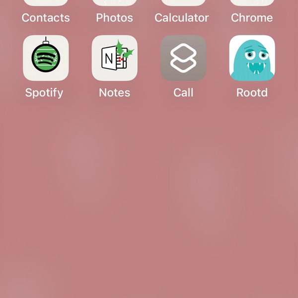 Christmas Aesthetic App Icons Christmas Apps Christmas Cheer App Icons ...