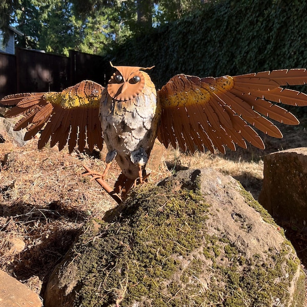 Gorgeous Garden Fairy - Cast Iron Elf Sitting on a Sphere of Flowers ...