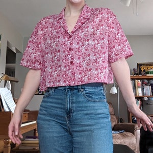 PDF Sewing Pattern Cropped Hoodie Ebook Tutorial for Women Sizes 34-56 ...