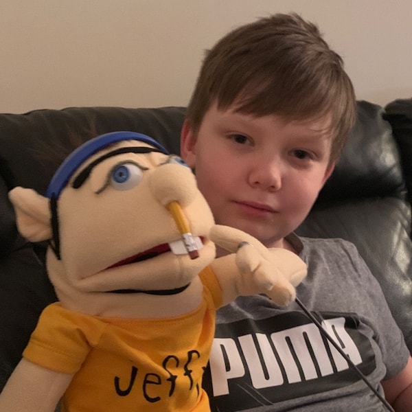 Jeffy Puppet Made in the USA by Evelinka Puppets - Etsy