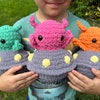 Weebee the Space Invader No Sew Crochet Pattern - Etsy Canada