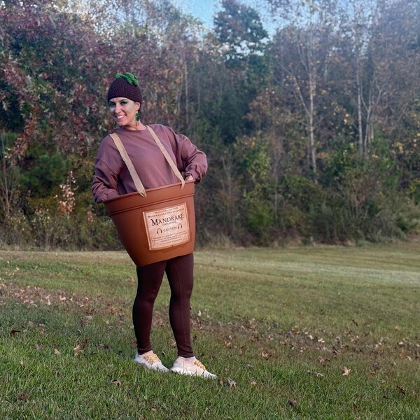 Realistic Mandrake Label, Printable Sticker Prop Potter Herbology - Etsy