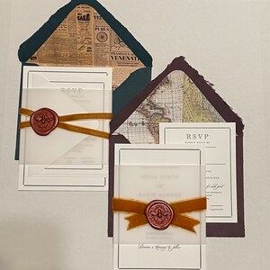 Handmade Envelopes A7 5x7 Brown Cards Deckle Edge Abaca & Cotton ...