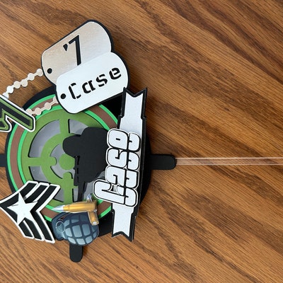 Deluxe Cake Topper Shaker - Etsy