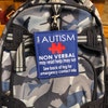 Autism Alert Hang Tag, Personalized Medical Alert Hanging Patches ...