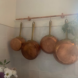 Copper Pot Rail, Copper Pot Rack - Etsy