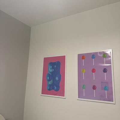 Gummy Bear Art, Weird Decor, Weird Wall Art, Weirdcore Decor, Funny ...