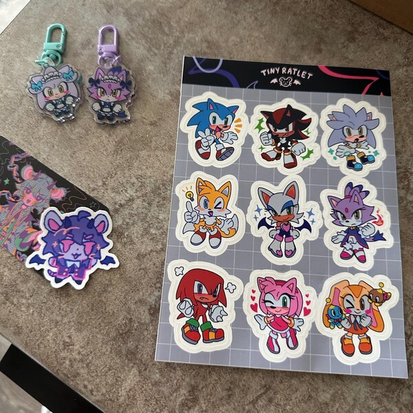 Sonadow Charm / Sticker Sheet - Etsy