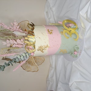 Natural Bakers Box Full Box of Natural Dried Flowers Cake - Etsy UK