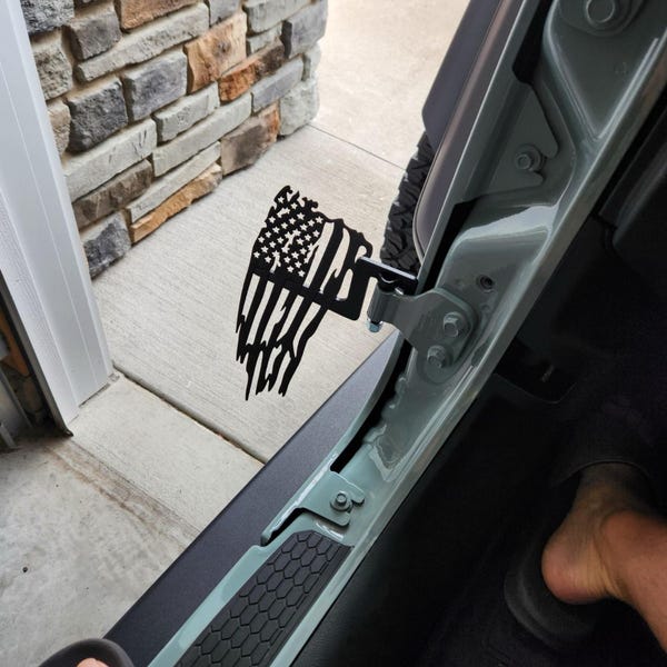 Patriotic American Flag Foot Pegs for Wrangler & Gladiator - Etsy