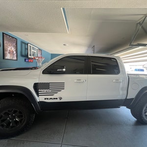 RAM TRX Bedside Decals TRX Eating Raptor Easter Egg Logo set of 2 - Etsy