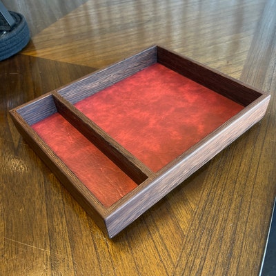 XL Wood Dice Tray Warhammer 40k, D&D, Dungeons and Dragons, TTRPG Dice ...