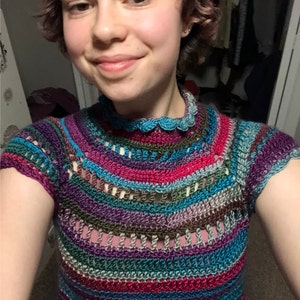 Colosseum Crop PDF Crochet Pattern - Etsy