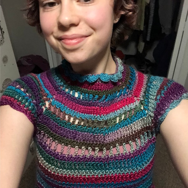 Colosseum Crop PDF Crochet Pattern - Etsy