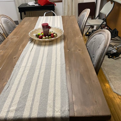 Extra Large Farmhouse Table Long Farm Table Custom Wood - Etsy