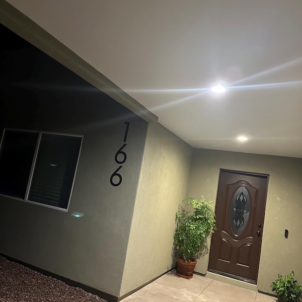 Extra Large Metal Address Numbers | up to 36" Inch Individual Numbers ...