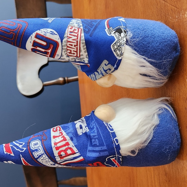 NFL FOOTBALL GNOMES, Tiered Tray, Home Team Mantle Decor, Football Fan ...