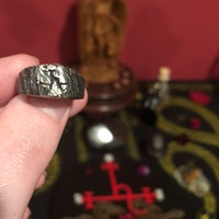 Lilith Shrine Necklace With Peridot in Bronze Witchy Gothic Chain ...