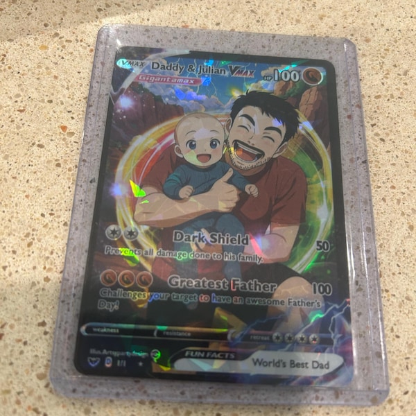 Pokemon Pregnancy Card, Pokemon Gender Reveal, Custom Pokemon Card ...