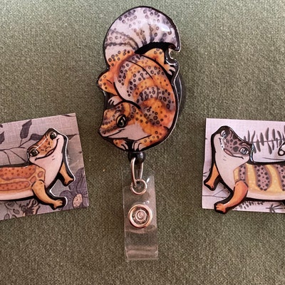 Leopard Gecko Magnet: Gift for Lizard Lovers, Loss Memorial, Vet Techs ...