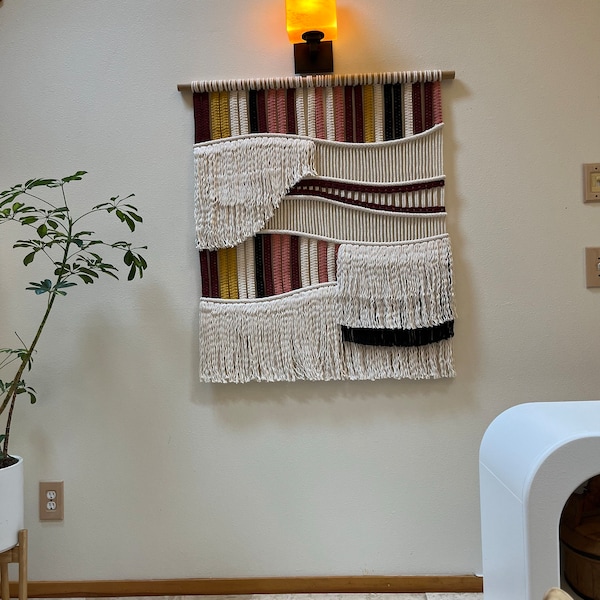 XXL Macrame Wall Hanging, Custom Colors and Size for Your Interior ...