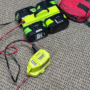 18v Dual Battery Storage-carrying Case, Compatible With Ryobi - Etsy