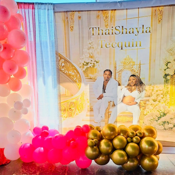 Custom Design and Print Backdrop, Any Events, Editable, Personalized ...