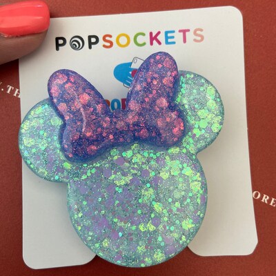 Minnie Style With Bow Popsockets® Pick Your Color, Opal Popsocket ...