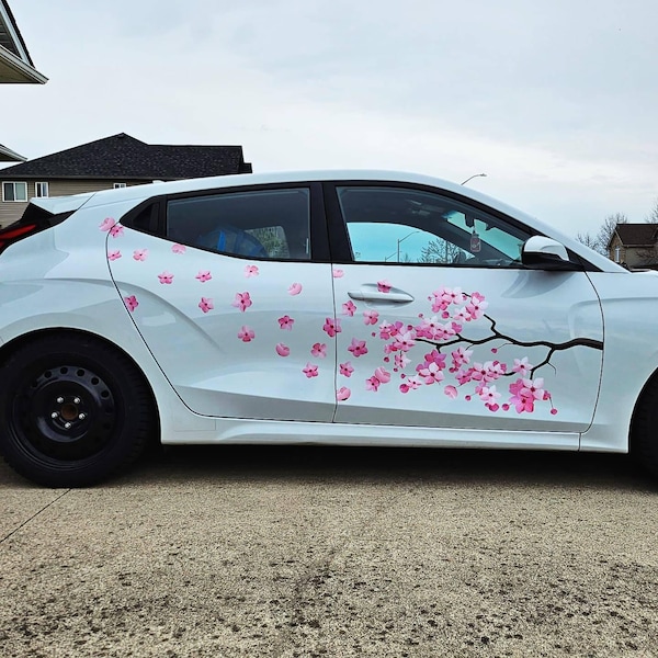 Triangles JDM Car Livery Decal Sticker Side Vehicle Wrap Bumper Sticker ...