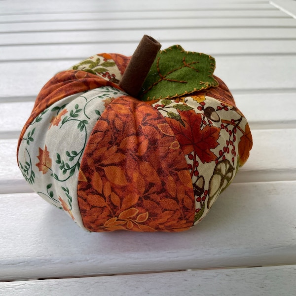 Pumpkin Sewing Pattern - PDF Sewing Pattern Patchwork Pumpkins ...
