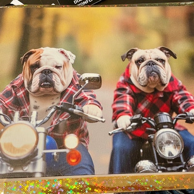 American Gothic Cow Art Print, Grant Wood Inspired Digital Cows With ...